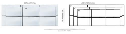 Videowall 2x3: um painel, várias possibilidades - Optiart Solutions